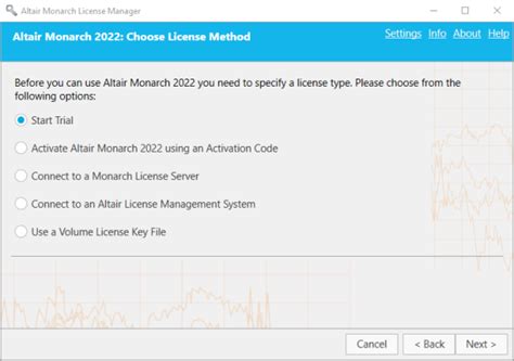 Altair Monarch 2022 License Manager User Guide The Altair Monarch License Manager