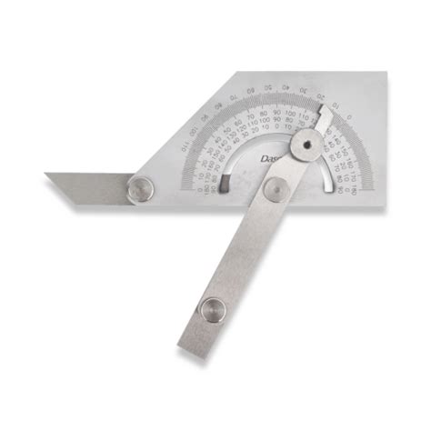 Dasqua Square Beval Protractor Stainless Steel 1012 0110 Rdg Tools