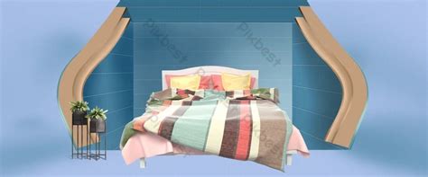 Home Blue Minimalist Style Poster Banner Background Backgrounds Psd Free Download Pikbest