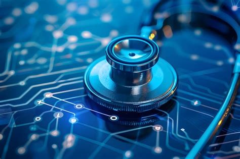 Premium Photo Medical Technology And Healthcare Data Analysis On Digital Network Interface