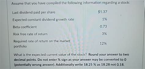 Solved Assume That You Have Compiled The Following