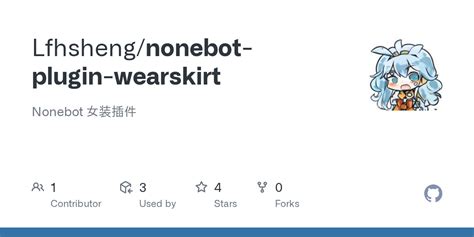 GitHub Lfhsheng nonebot plugin wearskirt Nonebot 女装插件