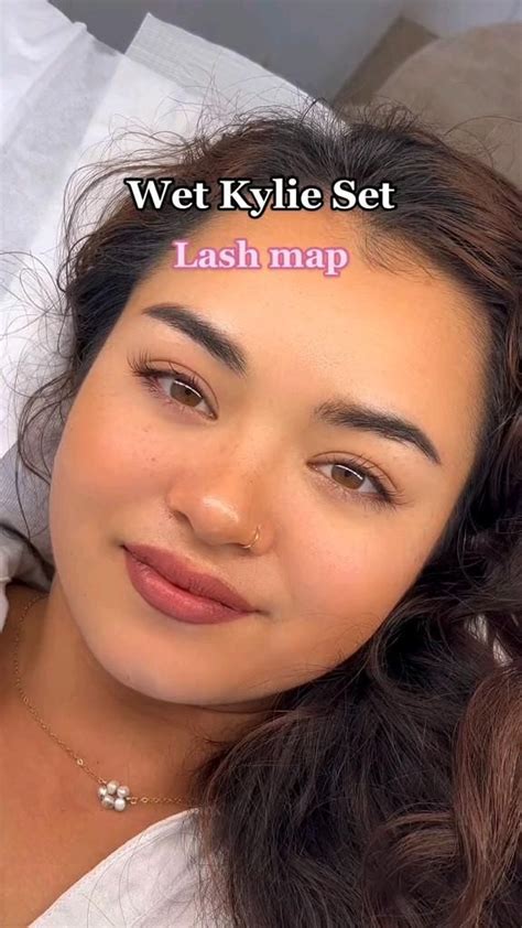 Kylie Jenner Eyelash Map 💕 Lashes Eyelash Extensions Kylie Jenner