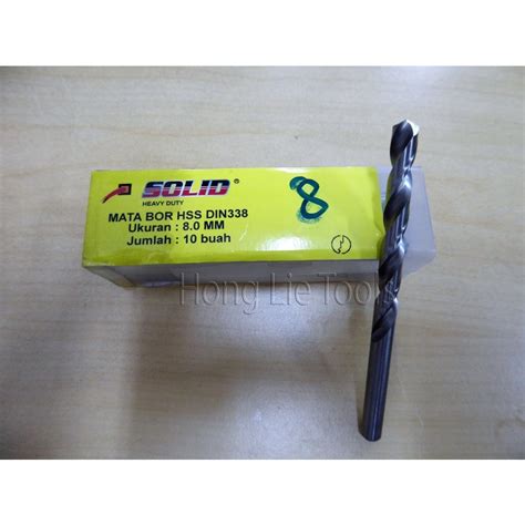Jual Solid Mata Bor Hss Besi 8 Mm Shopee Indonesia