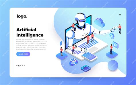 Premium Vector Isometric Artificial Intelligence
