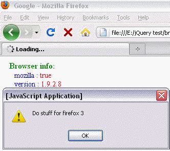 JQuery Browser Utility Method