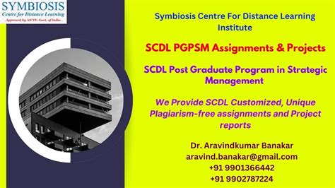 Scdl Pgdhrm Assignments And Projects I Scdl Pgdcrm Projects In Bengaluru