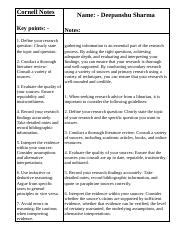 Effective Research Strategies For Babes Cornell Notes Tips Course Hero