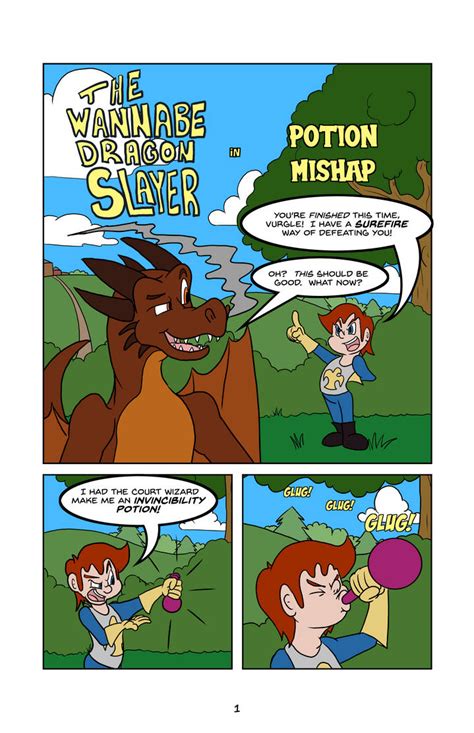 Potion Mishap Page 1 Of 2 By Gralegio On Deviantart