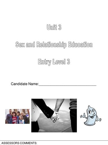 Sex And Relationships Teaching Resources