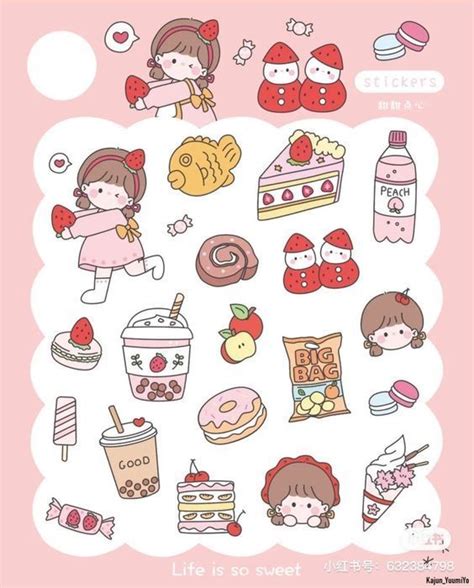 Ghim Của Nanfeng Trên 1 Nhật Ký Nghệ Thuật Stickers Giấy Viết