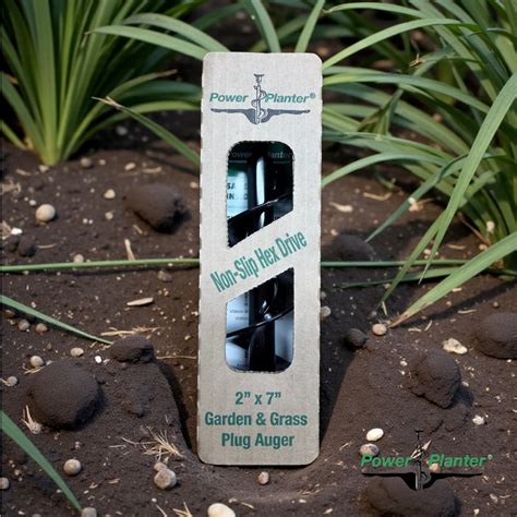 Power Planter Planting Auger And Grass Plug Tool