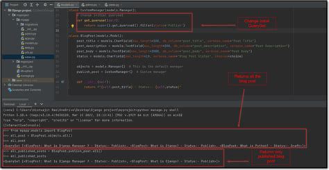 Django Model Manager Programming Funda