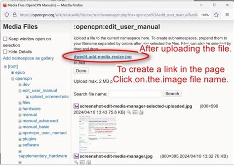 Upload Screenshots Opencpn