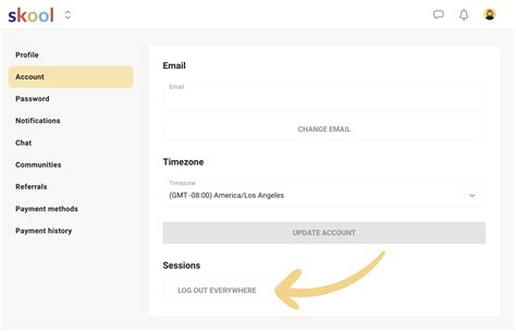 How To Log Out Of All Devices Skool Help Center