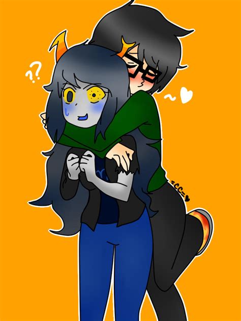 ~john X Vriska~ By Melody Akatsuki On Deviantart