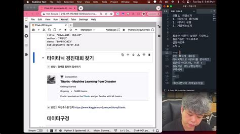 모듈1 캐글소개 13 Youtube