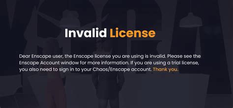 Invalid License Offline Revit Enscape