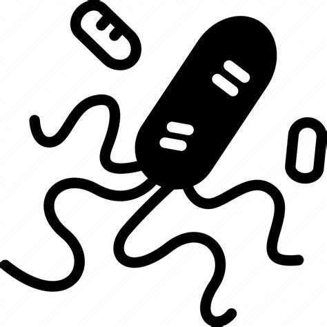 Bacteria Germ Pathogen Infection Microbiology Icon Download On