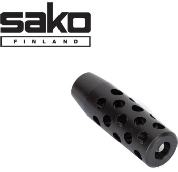 Muzzle Brake Tikka Sako Conical 375cal D172 M15x1 Blued