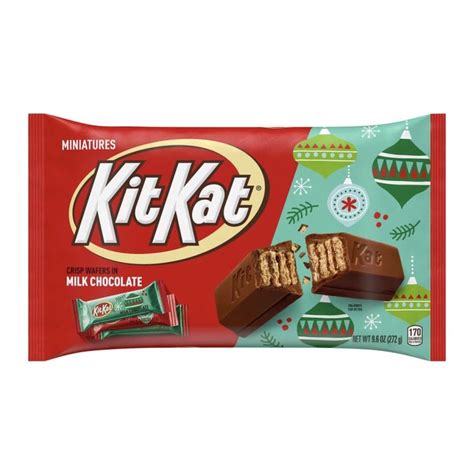 TÚi 272g BÁnh XỐp PhỦ Socola SỮa Kit Kat Miniatures Milk Chocolate