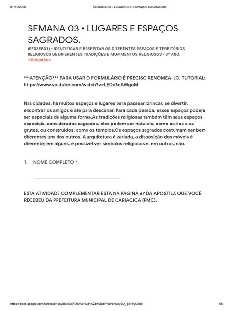 Blog03 3 Ensino Religioso EspaÇos E TerritÓrios Religiosos Lugares