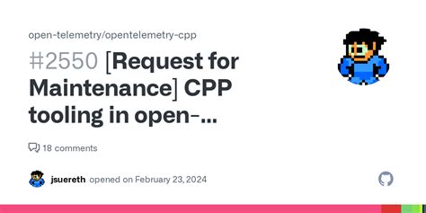 [request for maintenance] cpp tooling in open telemetry build tools