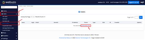 Create A Webuzo Demo User Account Web Hosting Faqs By Milesweb