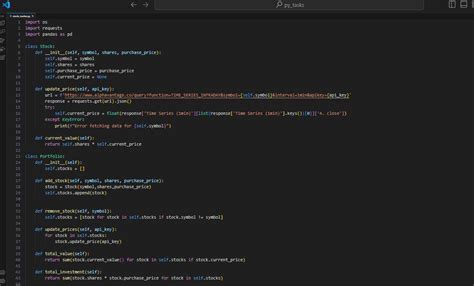 Stocks Portfolio Tracker Codealpha Internship Pythonintern Vishakha M