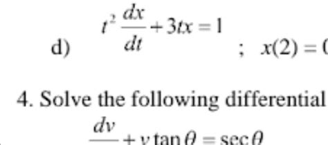 [freshman Collage Calculus Differential Equationse] How Do I Write Question D In The Form Of