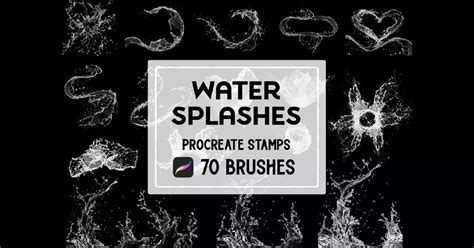 New Water Brushes For Procreate Free Paid