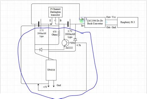 Pi 3 Power Raspberry Pi Using Two 37v Lipo Batteries Raspberry Pi
