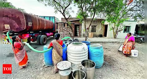 Maharashtra Farmers Fight Water Scarcity In Villages Near Baramati With