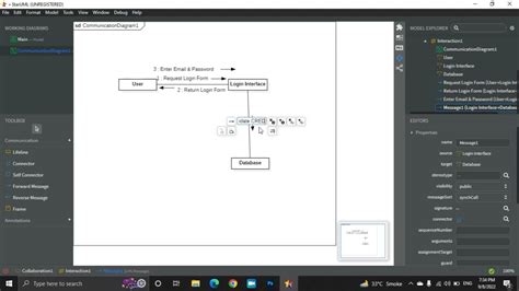 How To Make Collaboration Diagram In Staruml For Final Year Project Kknowledge Umldiagrams