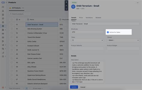 How To Activate Or Deactivate Products Salesmate