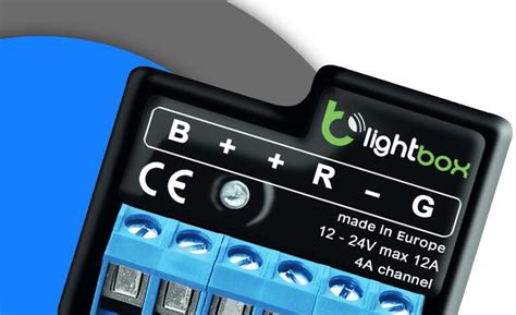 BLEBOX lightbox STEROWNIK OSWIETLENIA LED BLUETOOTH Sterowniki Sklep z elektroniką Emfix pl