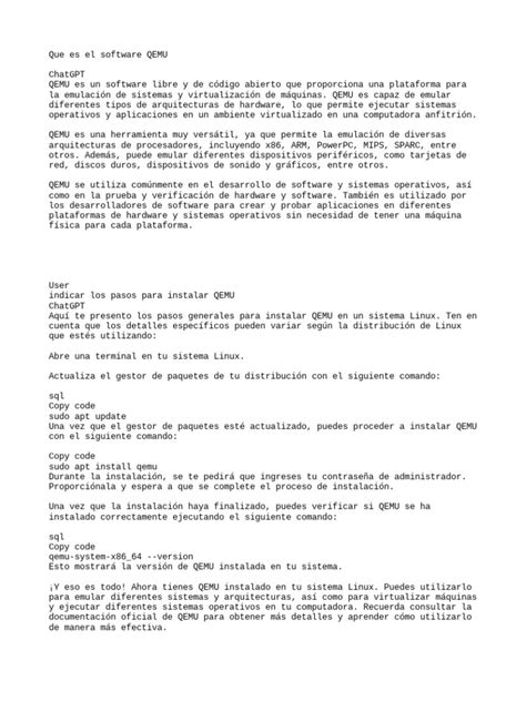 Que Es El Software Qemu Pdf