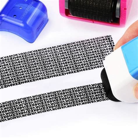 Data Protection Roller Stamp R Accessories