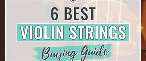 6 Best Violin Strings Buying Guide Violinspiration