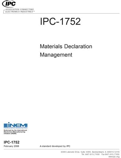 IPC Materials Declaration Management