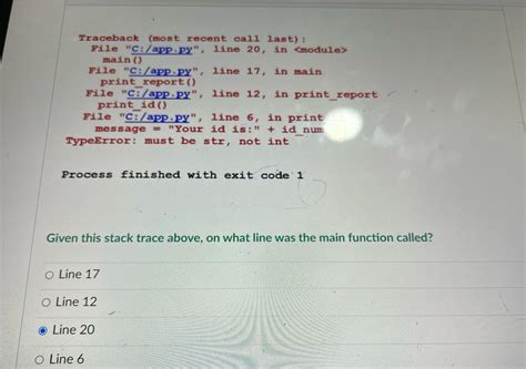 answered traceback most recent call last file… bartleby