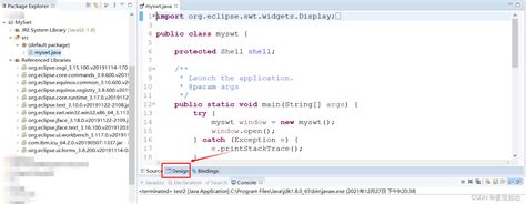 在eclipse中创建swt可视化eclipse Swt教程 Csdn博客 在eclipse中创建swt可视化eclipse Swt教程 Csdn博客