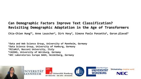 Underline Can Demographic Factors Improve Text Classification Revisiting Demographic
