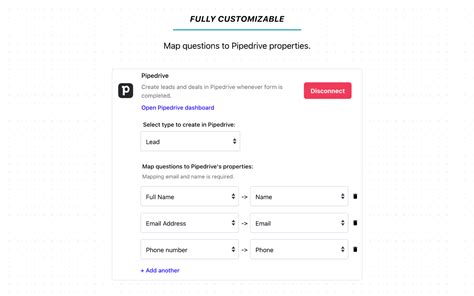 NativeForms App Integration Pipedrive Marketplace