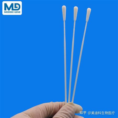 美迪科生物尼龙绒毛头 ABS杆一次性植绒采样拭子 知乎