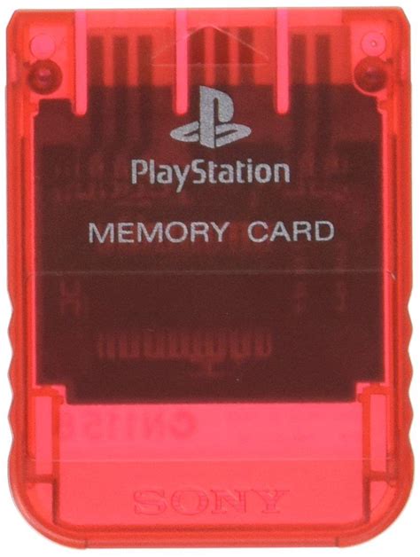 PS Memory Card Crimson Red Prices PAL Playstation Compare Loose CIB New Prices