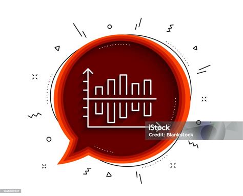 다이어그램 차트 선 아이콘입니다 열 그래프 기호입니다 벡터 고급에 대한 스톡 벡터 아트 및 기타 이미지 고급 그래프