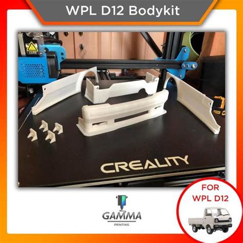 Jual Wpl D12 Body Kit Drift Upgrade Suzuki Carry Bodykit Bemper Bumper Bodykit Depan