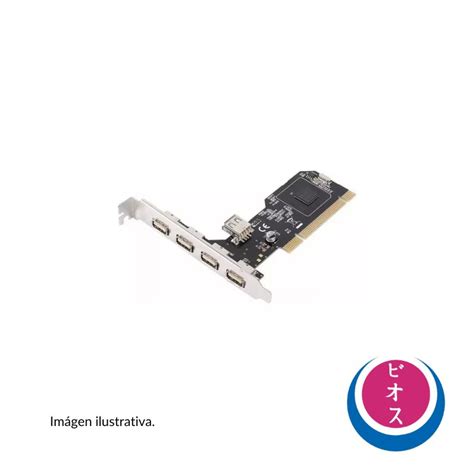 Placa Pci Usb 2 0 X 4 Ports Mh Bios Informatica