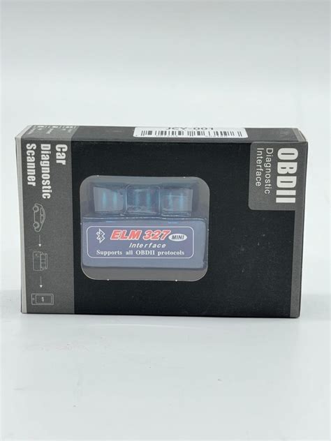 Автомобильный автосканер Elm327 Bluetooth Mini Obd2 Ver 1 5 купить на Ozon по низкой цене